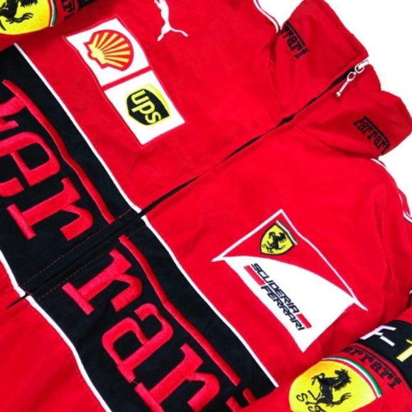 Jackets & Coats | Men Nascar F1 Jacket Ferrari Racing Jacket | Poshmark